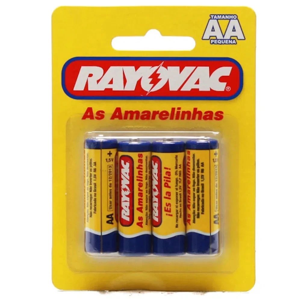 Pilha Aa Elgin/rayovac (4 Pcs) - Bomagg