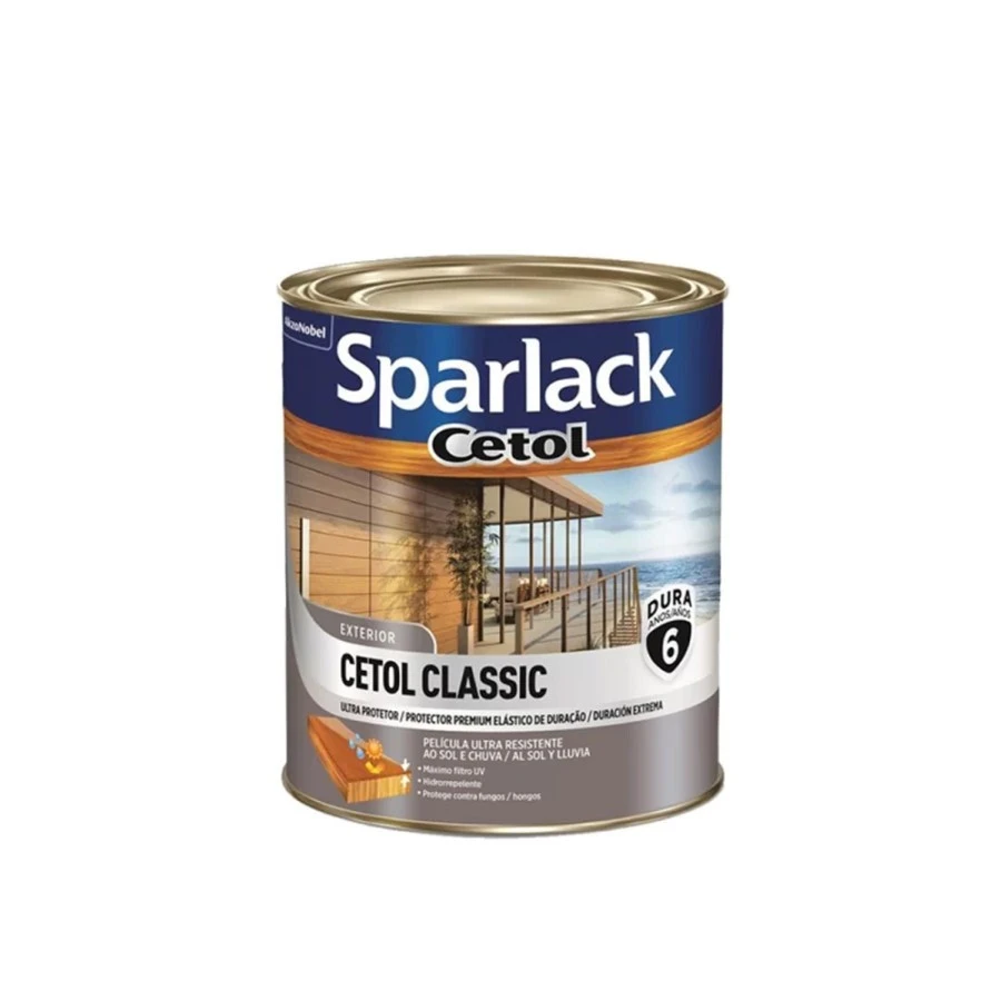 Verniz Sparlack Cetol Classic Brilhante Cedro-900ml - Shopping da ...
