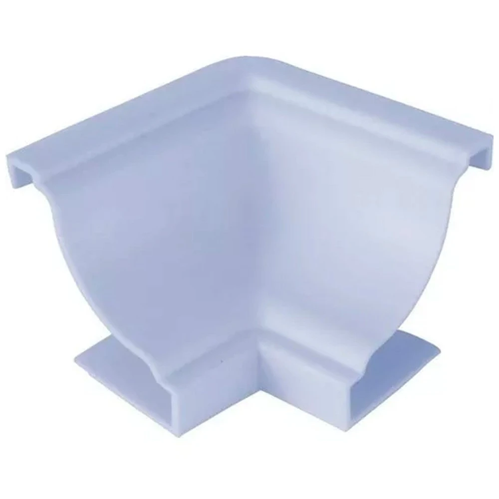 Canto Externo Encaixe para Acabamento Nobre Pvc Gelo - Shopping da ...