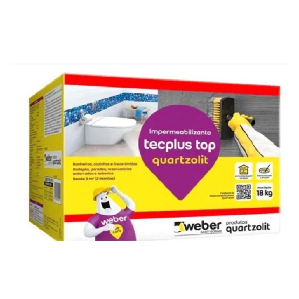 Tecplus Top Quartzolit - 18kg - Shopping da Construção
